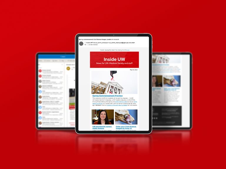 Applying the Brand in Email – Brand and Visual Identity – UW–Madison