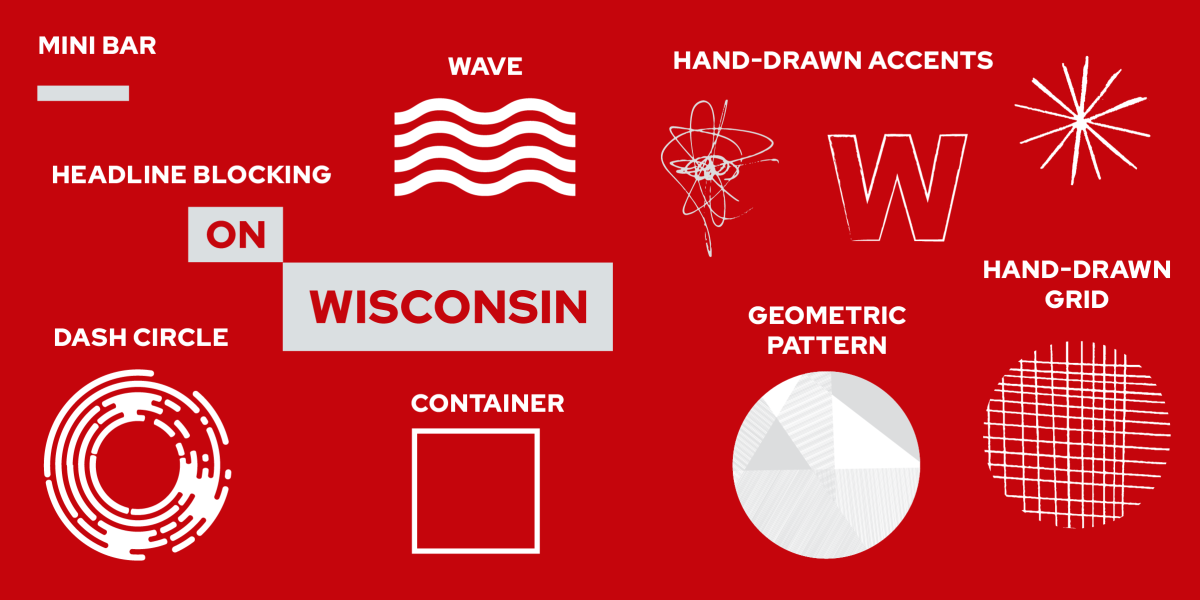 Graphic Elements & Icons – Brand and Visual Identity – UW–Madison
