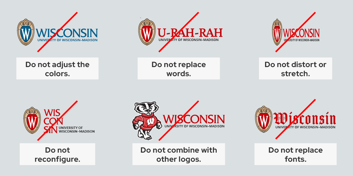 Logo Usage Guidelines – Brand and Visual Identity – UW–Madison